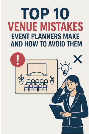 Top 10 Venue Mistakes Event Planners Make and How to Avoid Them - Tech Publish Now